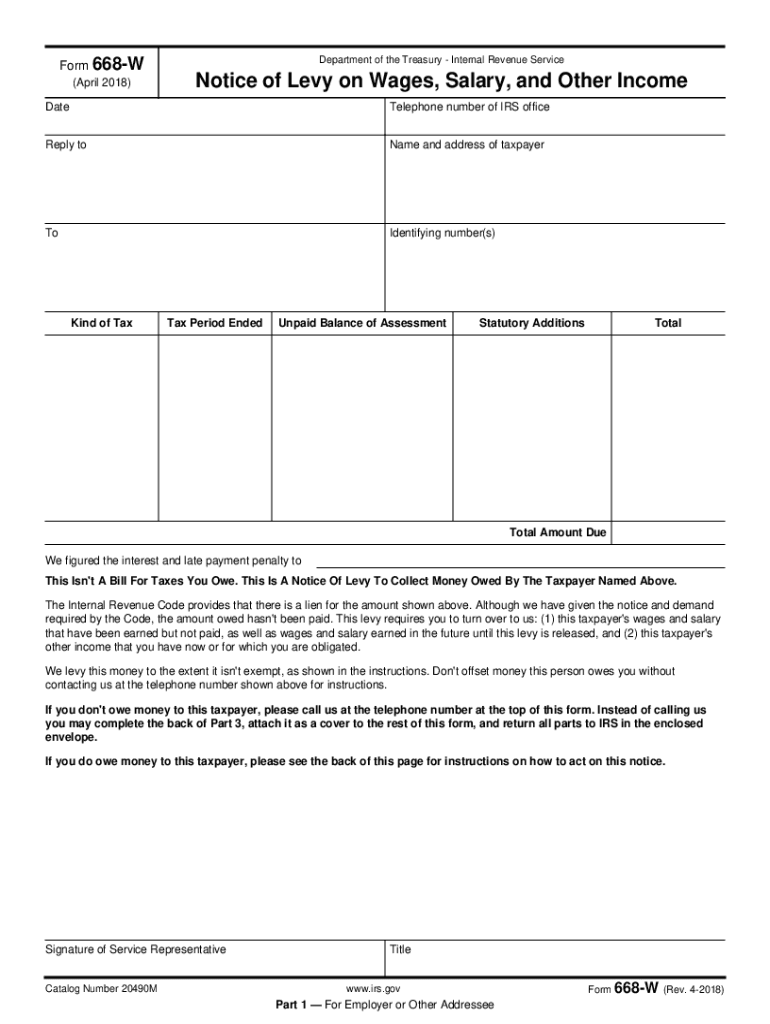 668 w form: Fill out & sign online | DocHub