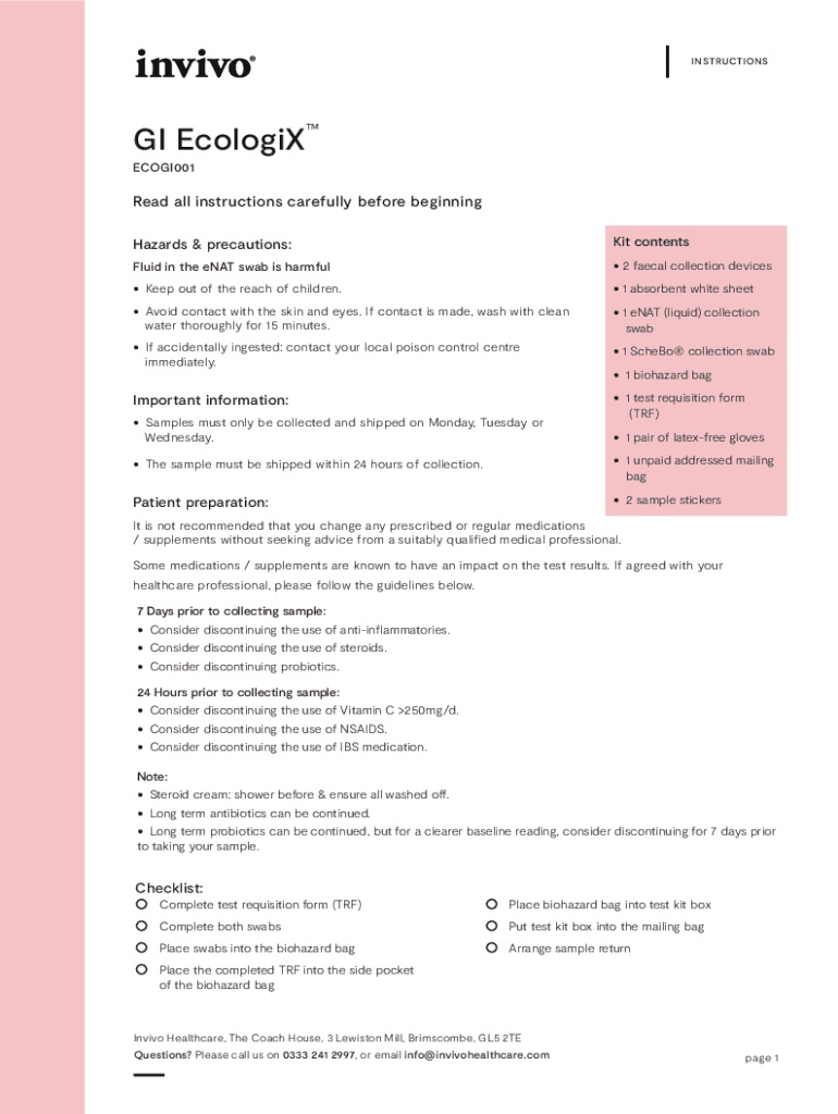 Fillable Online GI-Effects-Gut-Pathogen-Instructions.pdf Fax Email ...