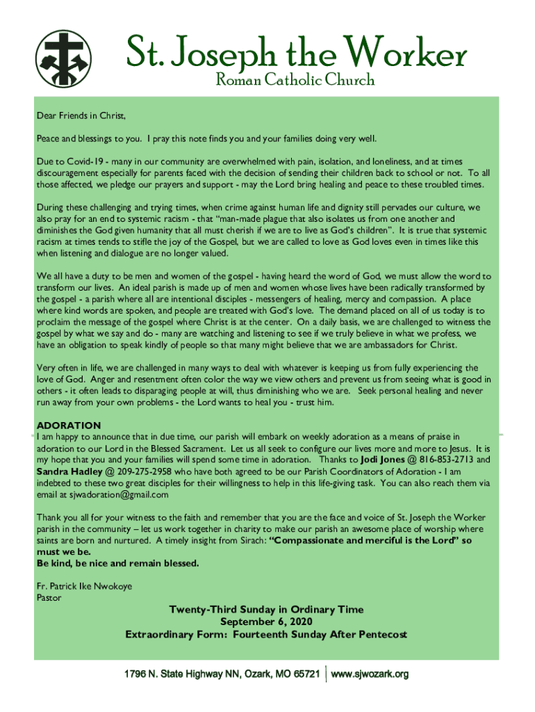 Fillable Online 8 Powerful Prayers to St. Joseph You've Never Heard Of ...