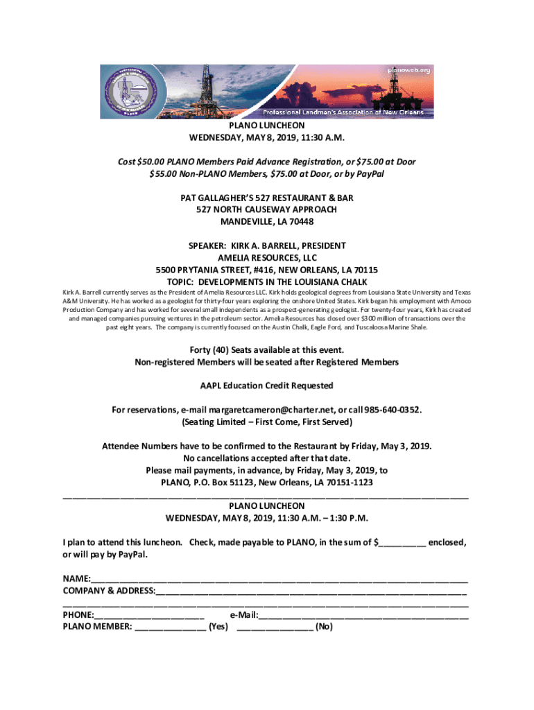 Fillable Online Hotel / Motel Registration & Inspection ProgramPlano ...