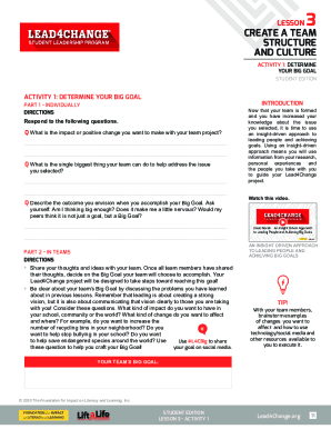 Fillable Online 4 Steps for Setting Leadership Goals in the Workplace ...