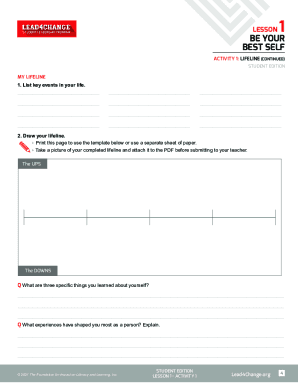 Fillable Online PROGRAM ASSIGNMENT #2: THE LIFELINE EXERCISE Fax Email ...