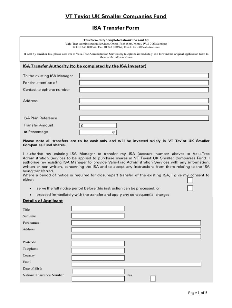 Fillable Online valu-trac investment management limited - Companies ...