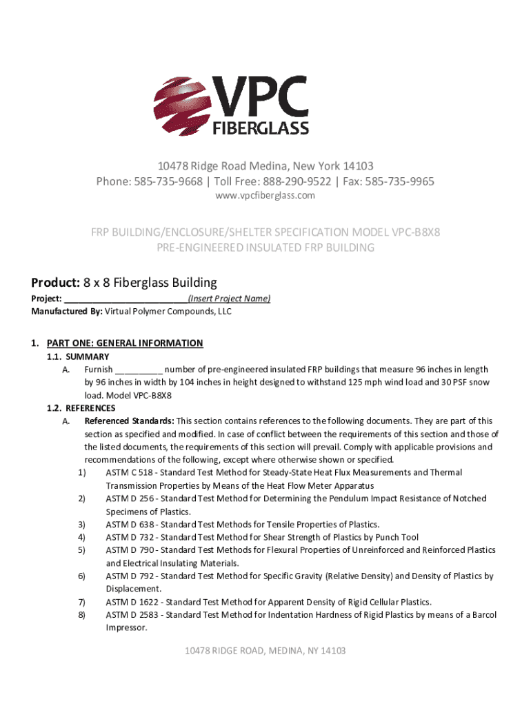 Fillable Online Contact Us - Virtual Polymer Compounds - VPC Fiberglass ...