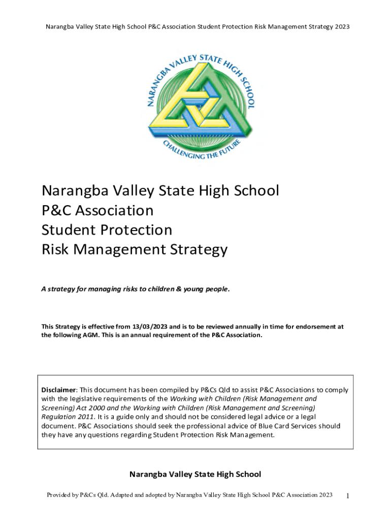 Fillable Online Narangba Valley State High (valley.hi) Fax Email Print ...