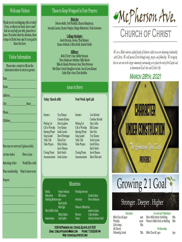 Fillable Online Deb Elams Son & Daughter-in-law: Jon & Lynn Kinney Fax ...