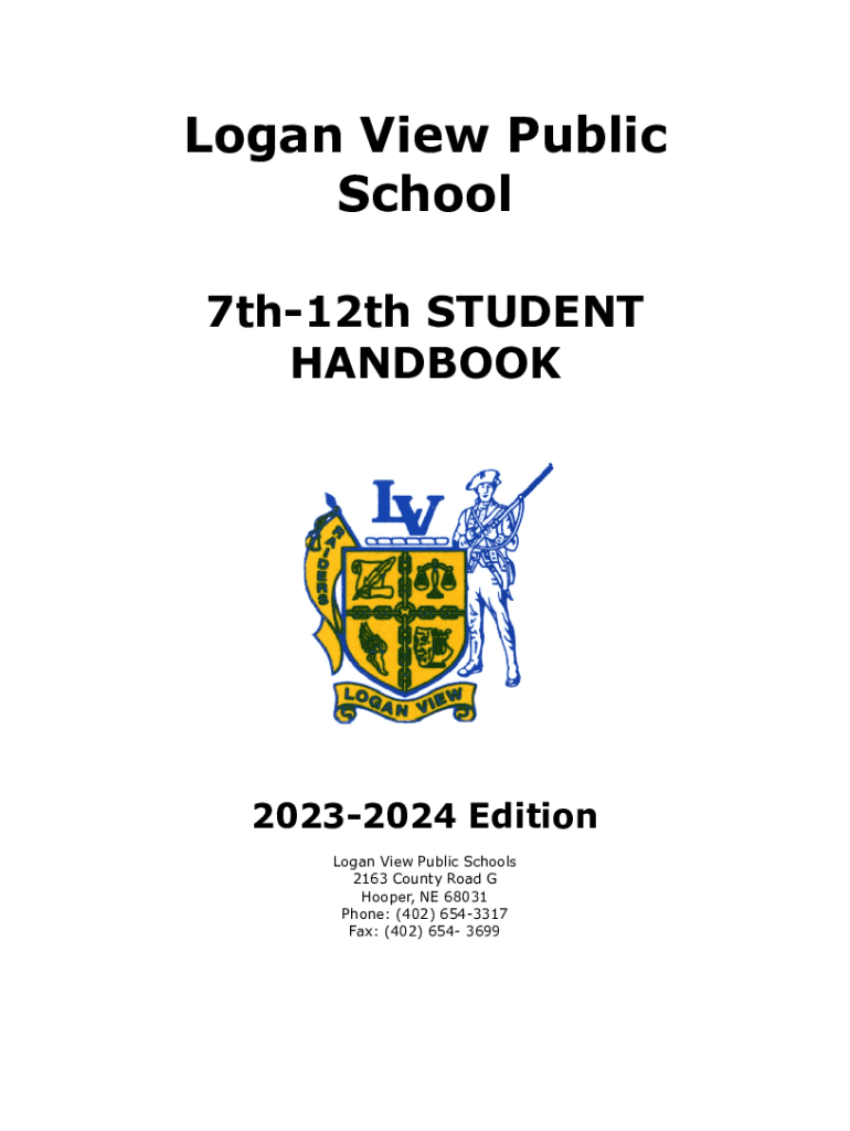 Fillable Online Welcome To Logan View Jr.- Sr. High School Fax Email ...