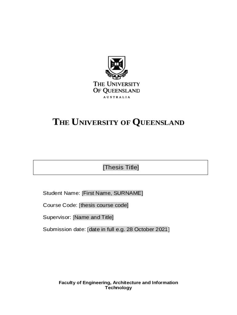 School of Mechanical & Mining Engineering - University of ...