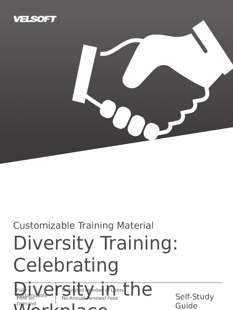 Diversity Training Doc Template | pdfFiller