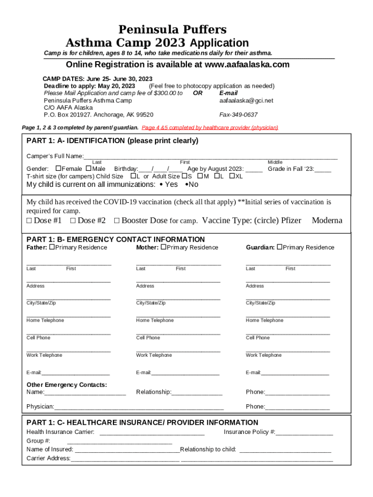 Five ways to help manage your child's asthma this school year Doc Template | pdfFiller