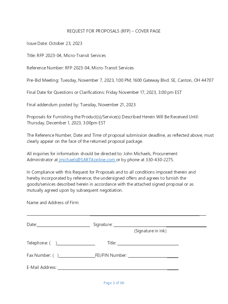 Fillable Online Lake Havasu City Notice of Request for Proposals (RFP) ... Fax Email Print ...