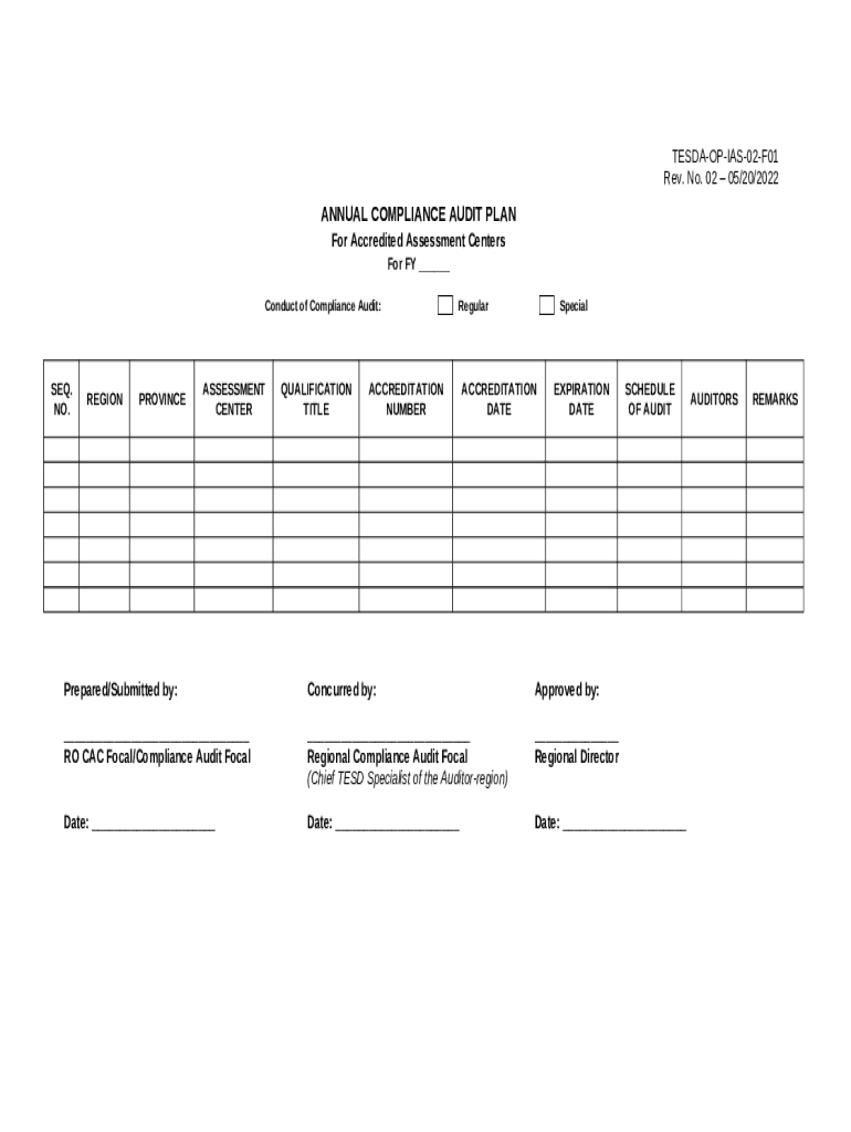 tesda-op-ias-02-f01 Doc Template | pdfFiller