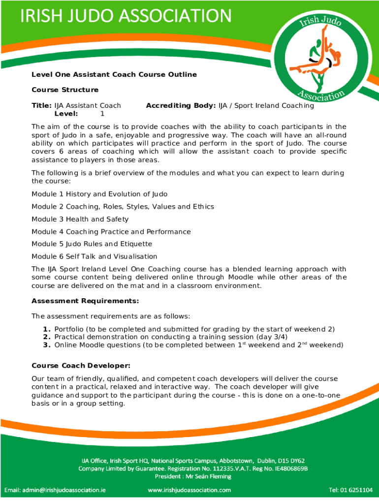 IABA Coaching Pathway - Irish Athletic Boxing Association Doc Template ...