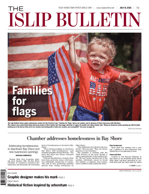 Fillable Online YOUR HOMETOWN PAPER SINCE NOVEMBER 5 Fax Email Print - pdfFiller