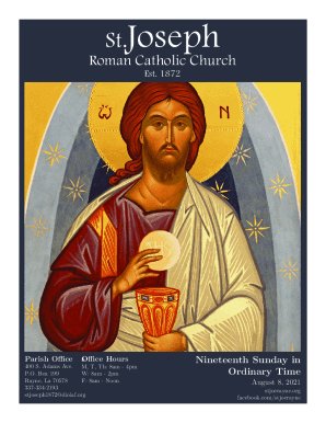 Fillable Online Deacon Barry LeBlanc Fax Email Print - pdfFiller