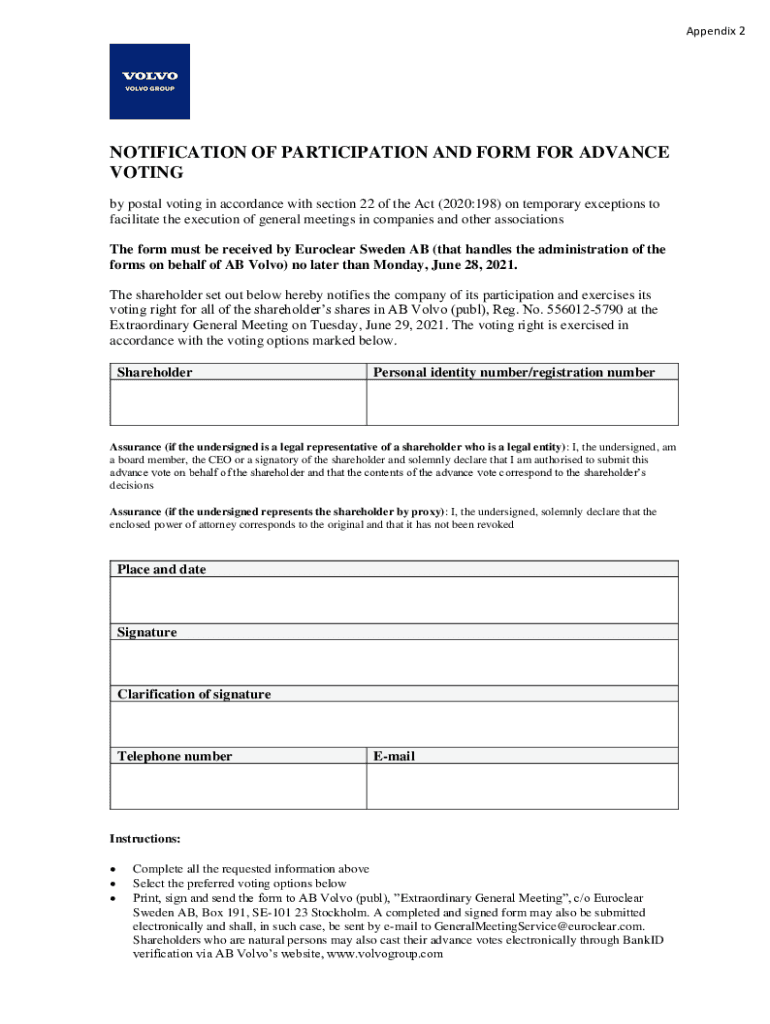 Fillable Online NOTIFICATION OF PARTICIPATION AND FORM FOR ADVANCE Fax Email Print - pdfFiller