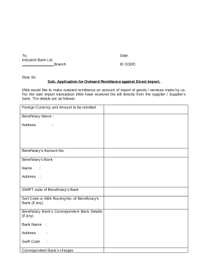 Import-Direct-Remittance-Declaration-In-Lieu-Of-Bill-Of- ... Doc ...