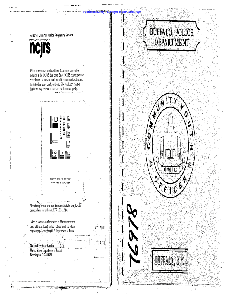 Fillable Online Fillable Online ncjrs o Q National Criminal Justice ...