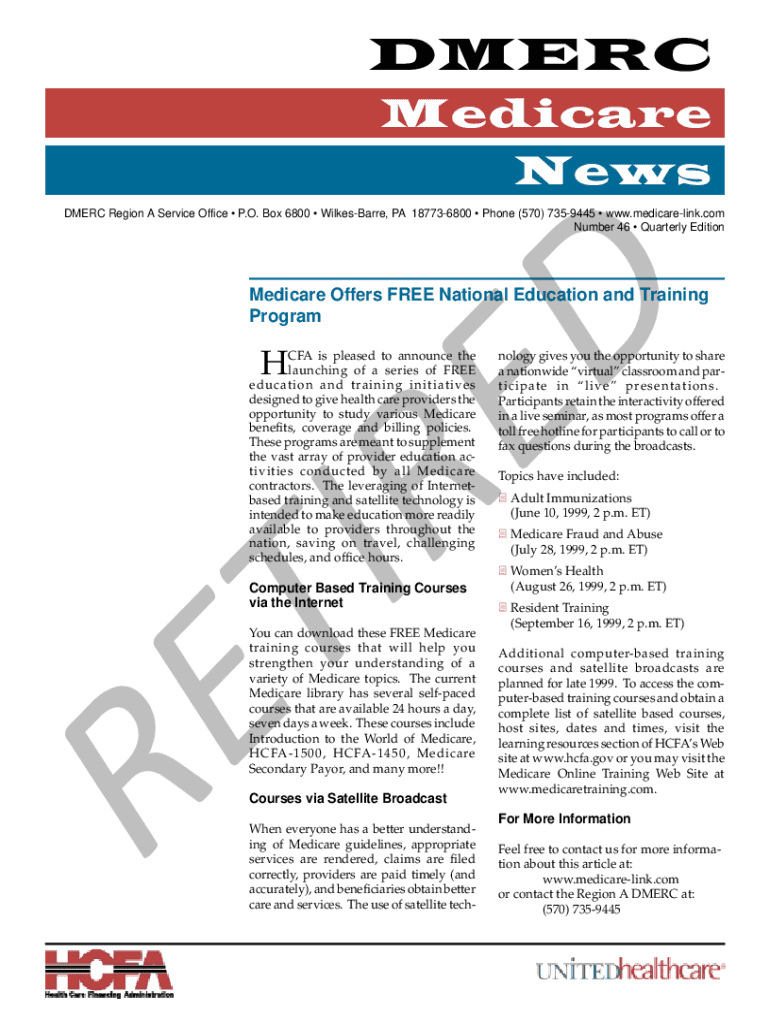 Fillable Online Noridian's Role as a DME Medicare Administrative ...