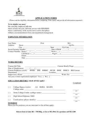 Fillable Online APPLICATION FORM - Johns Hopkins Medicine Fax Email ...