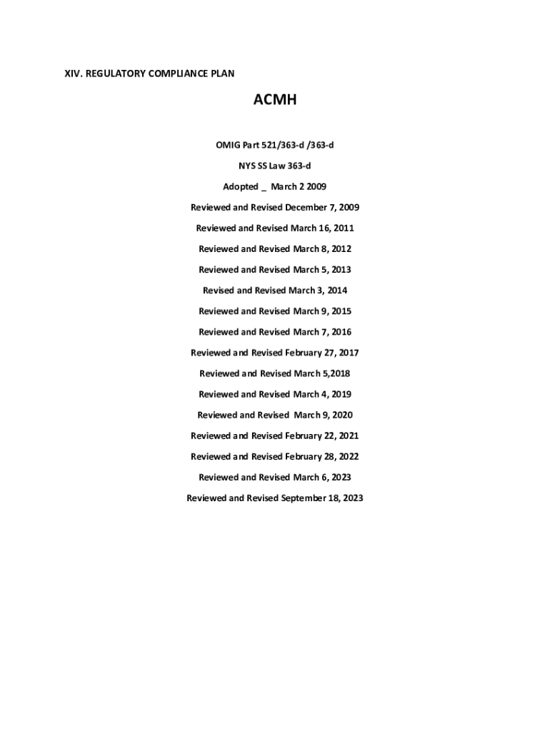 Fillable Online New York State OMIG Makes Regulatory Modifications ...