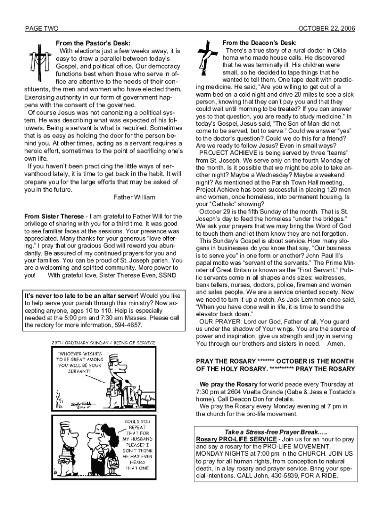 Fillable Online Churches are endorsing in elections while the IRS looks ... Fax Email Print ...