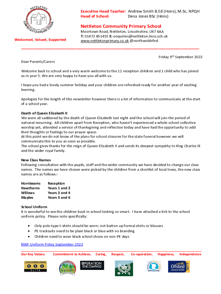 Fillable Online Welcomed, Valued, Supported Fax Email Print - pdfFiller