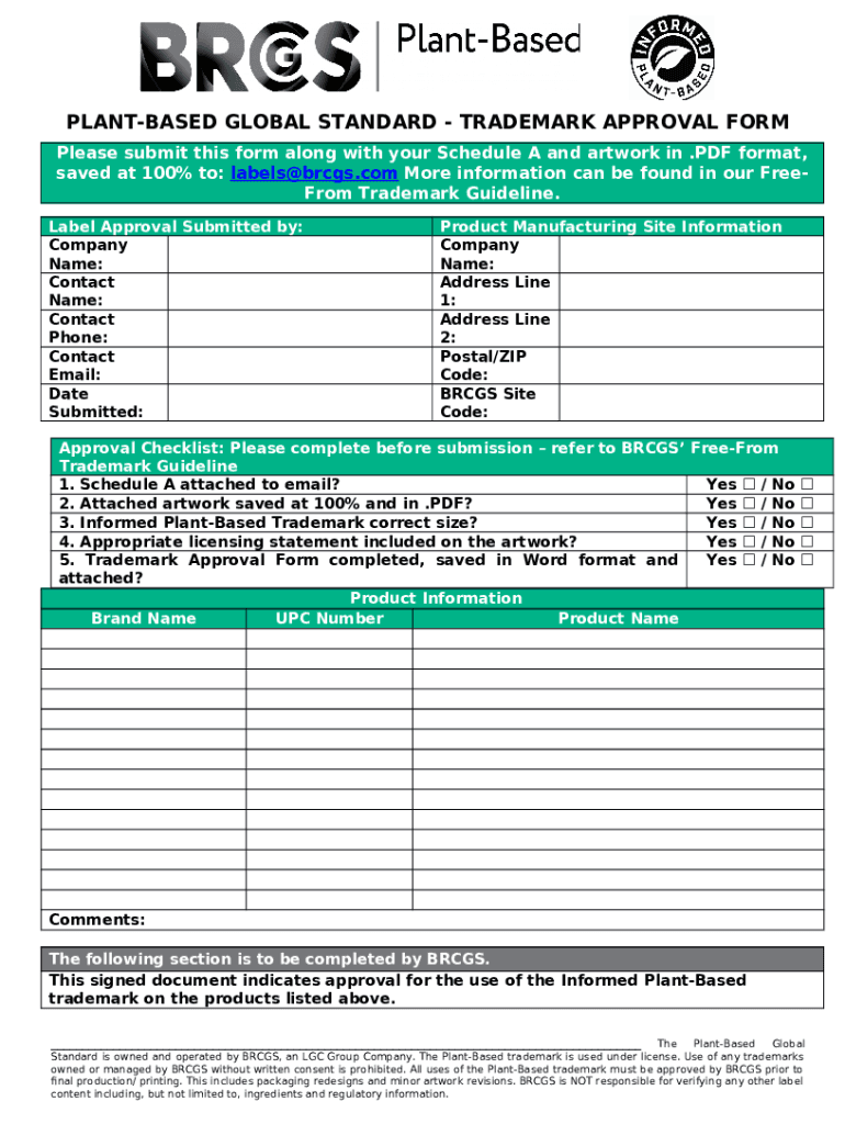 trademark approval Doc Template | pdfFiller