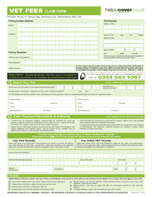 Helpucover Claim Form - Fill Online, Printable, Fillable, Blank | pdfFiller