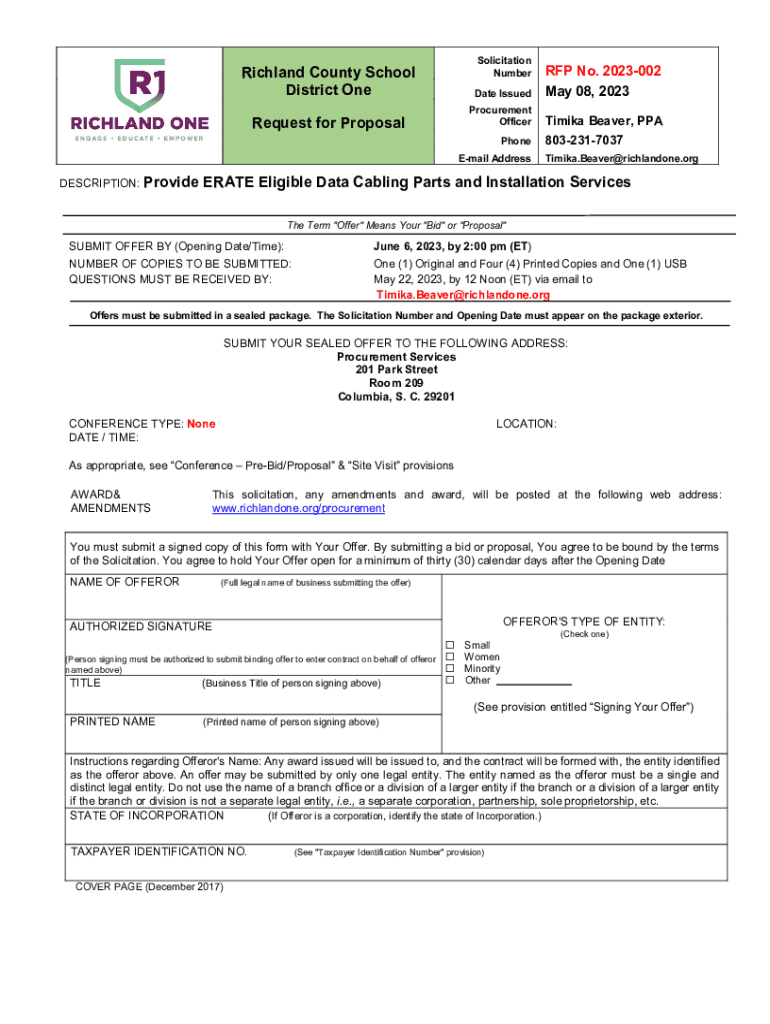 Fillable Online RFP 2024-006.Provide Professional Financial Advisor ...