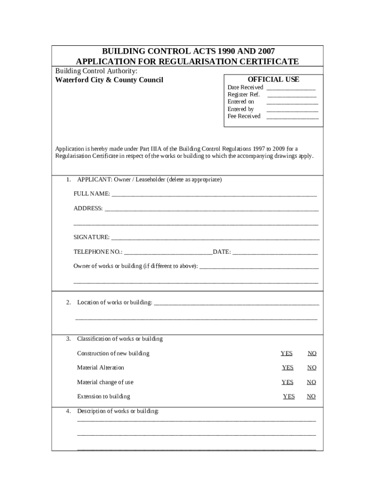 IBCI IN Building Control & Market Surveillance Doc Template | pdfFiller