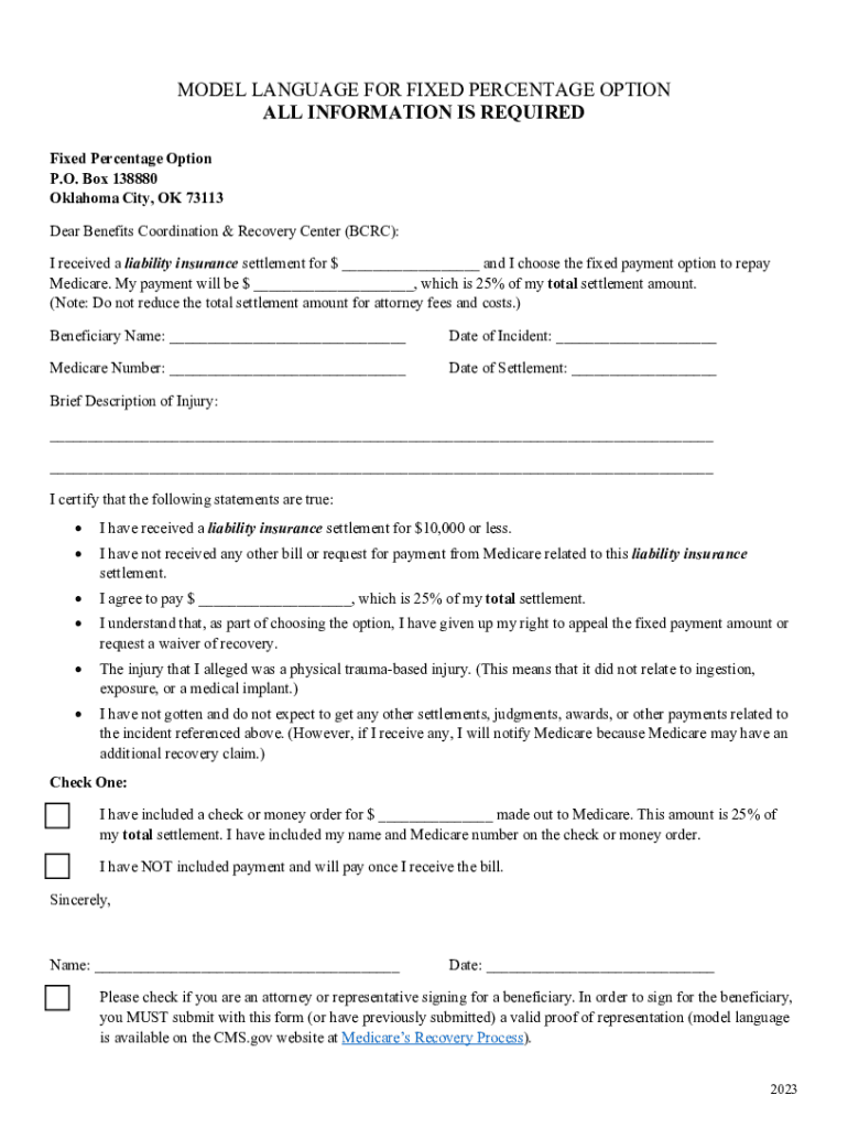 Fillable Online Where Are We with Medicare, Medicaid, and Lien ...