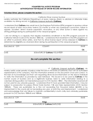 Fillable Online Main Driver Agreement Fax Email Print - pdfFiller