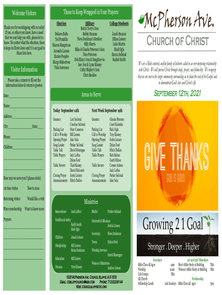 Fillable Online Deb Elams Son & Daughter-inlaw: Jon & Lynn Kinney Fax ...