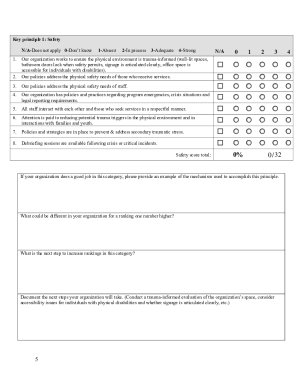 Fillable Online Template for Trauma-Informed Policy and Practice Fax ...