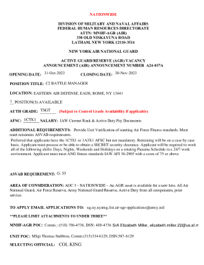 Fillable Online dmna ny NYS Division of Military & Naval Affairs, HQ ...