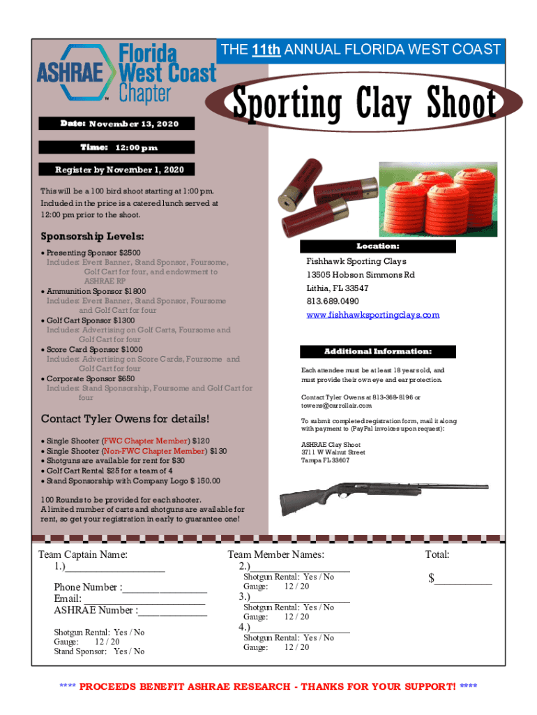 Fillable Online Palm Beach County Shooting Sports Complex Fax Email Print - pdfFiller