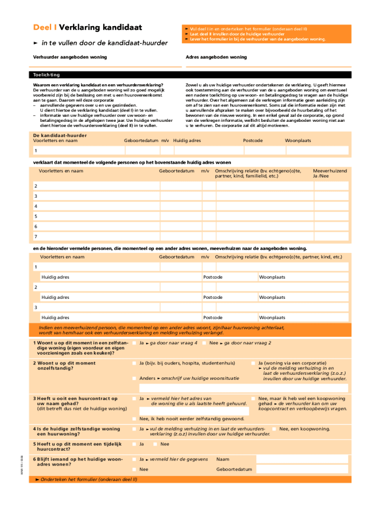 Invulbaar Online V deel I in en onderteken het formulier (onderaan deel ...