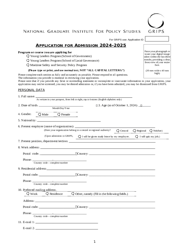 How to fill out the coursework section of the application? Doc Template ...