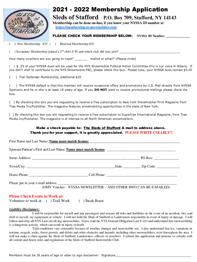 Fillable Online New York DMVHow to register a snowmobile Fax Email ...