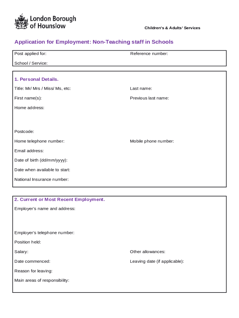 Support Staff DocumentsVictoria School Doc Template | pdfFiller