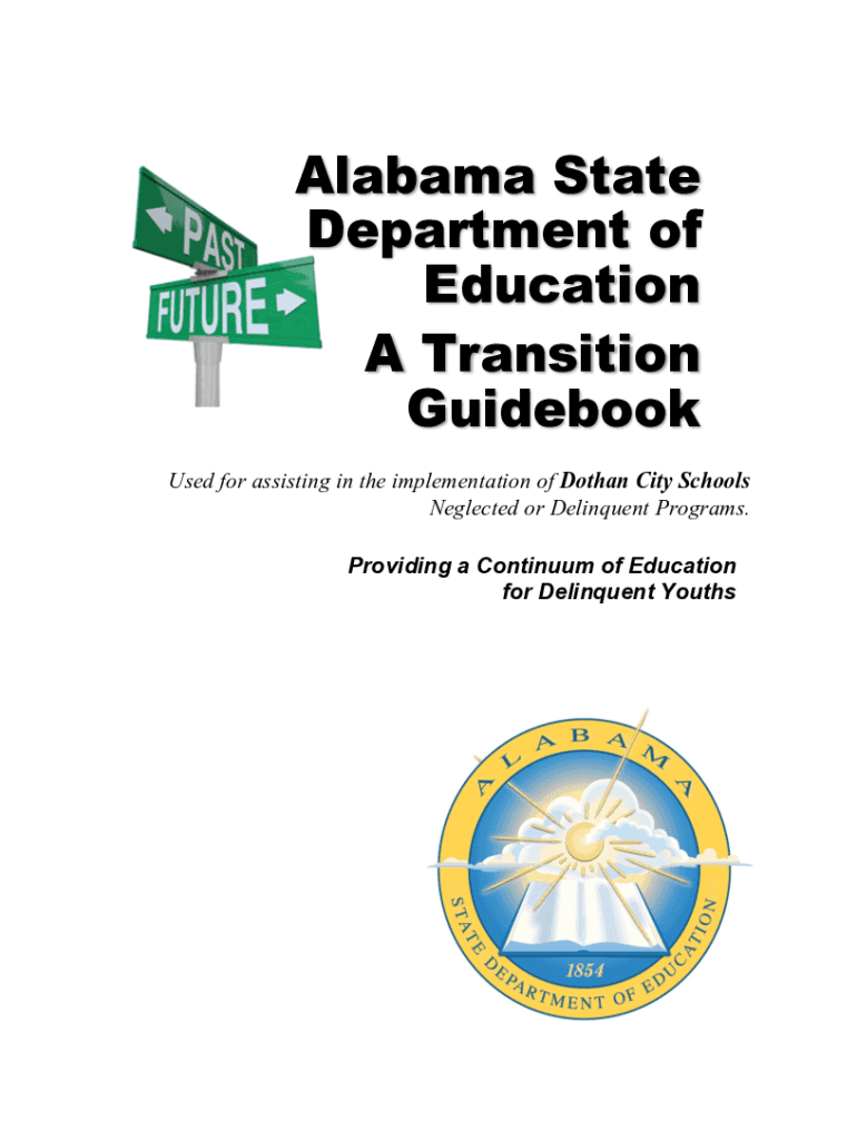 Fillable Online Alabama State Department of Education A Transition ... Fax Email Print - pdfFiller