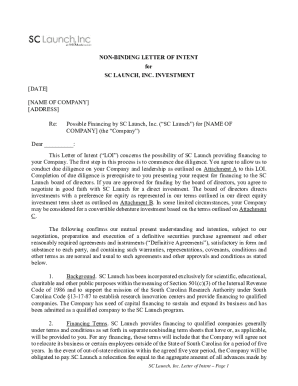 Fillable Online 1. DM 6231649-v4 LOI template Fax Email Print - pdfFiller