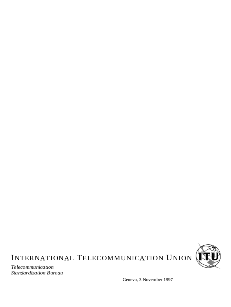 National Numbering Plans Doc Template | pdfFiller