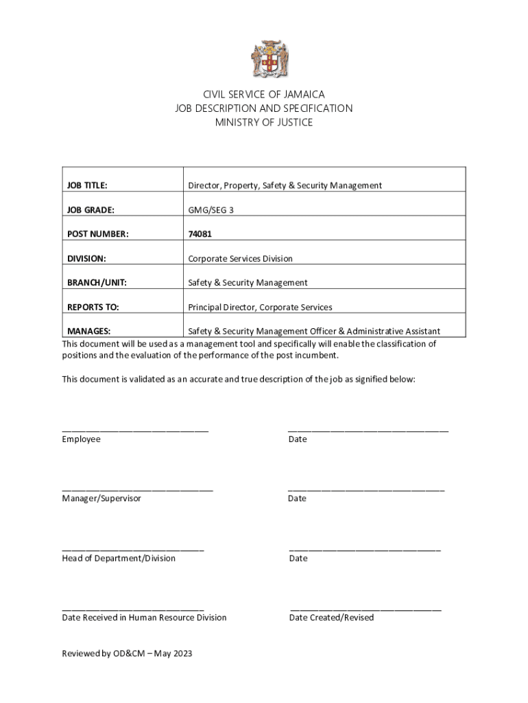 Fillable Online moj gov Director General, Service Delivery Transformation Fax Email Print ...