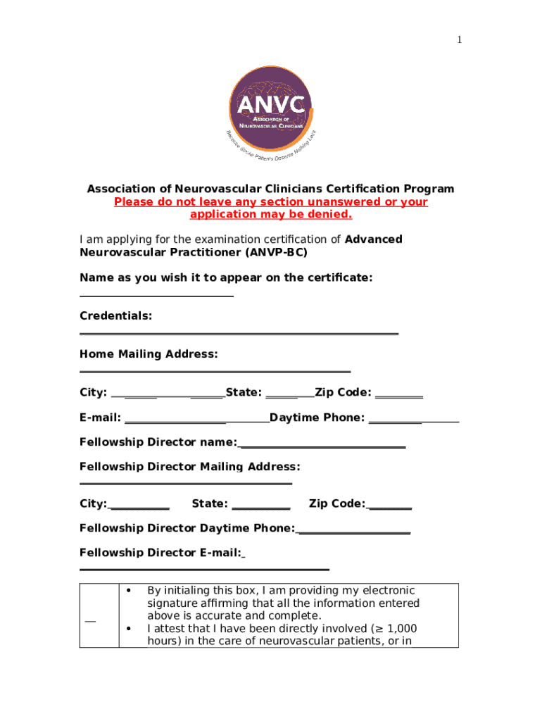 NVRN-Certification-Exam-Application-FINAL1 23 .docx - 1... Doc Template ...