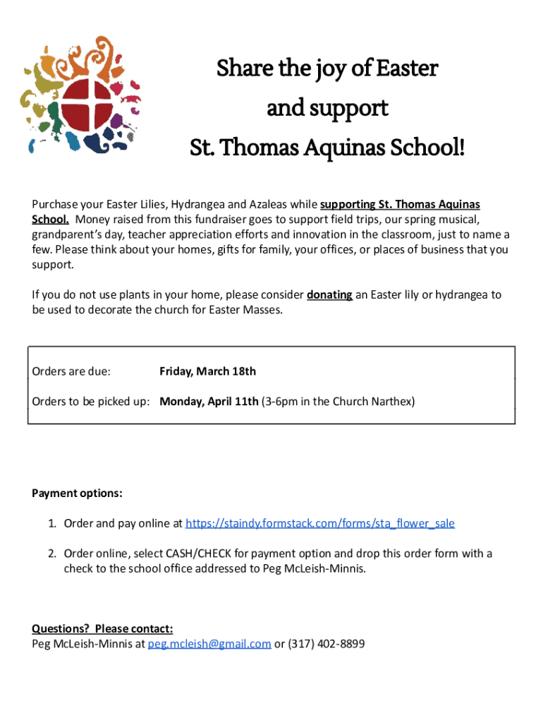 Fillable Online When St. Thomas Aquinas likened his work to straw, was ...