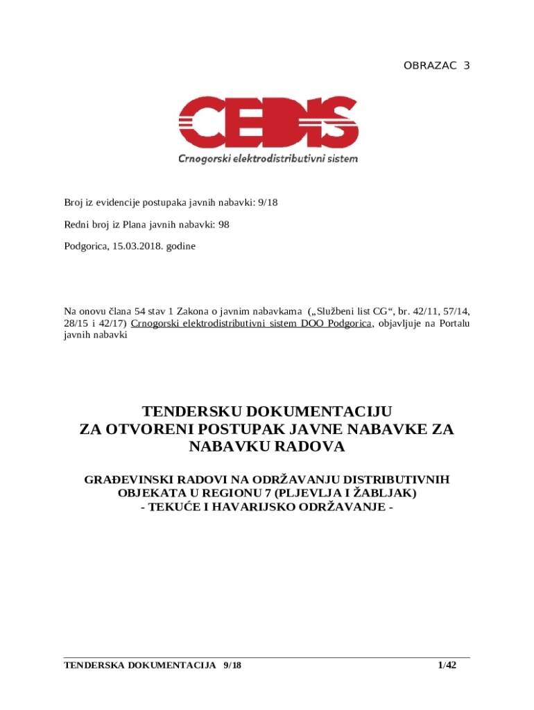 Online OBRAZAC 3 Broj iz evidencije postupaka ... Doc Template | pdfFiller