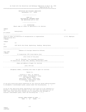 Fillable Online FORM S-8 Registration Statement Under The Secu Fax ...