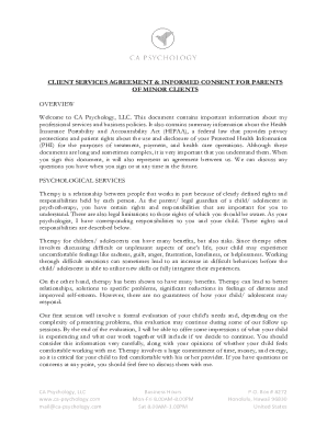 Fillable Online Professional and Client Service Agreement template Fax ...